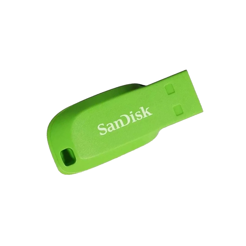 Pendrive USB 2.0 Sandisk Cruzer Blade 16GB Verde – IDM Informatica